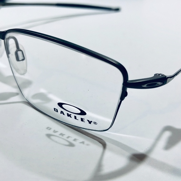 Oakley | Accessories | Oakley Eyeglasses Lizard Satin Olive Titanium ...